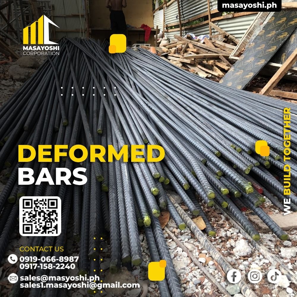 Deformed Bar | Deformed Bar Grade 33 8mm x 12meters | RSB | Corrugated ...