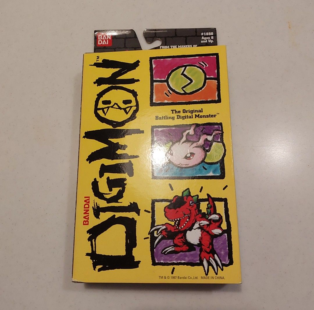 Digimon vpet version 1 US trans black BIB, Hobbies & Toys, Toys & Games ...