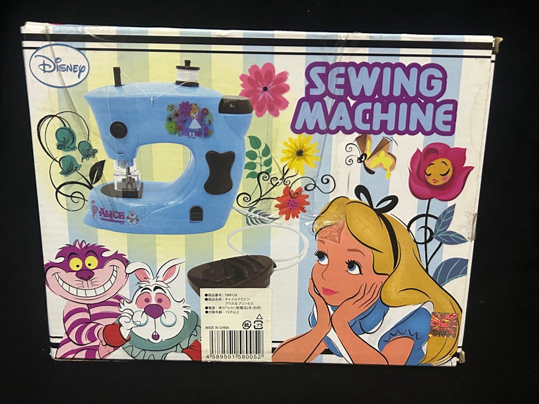 Disney Alice in Wonderland Sewing Machine, Hobbies & Toys, Toys & Games ...