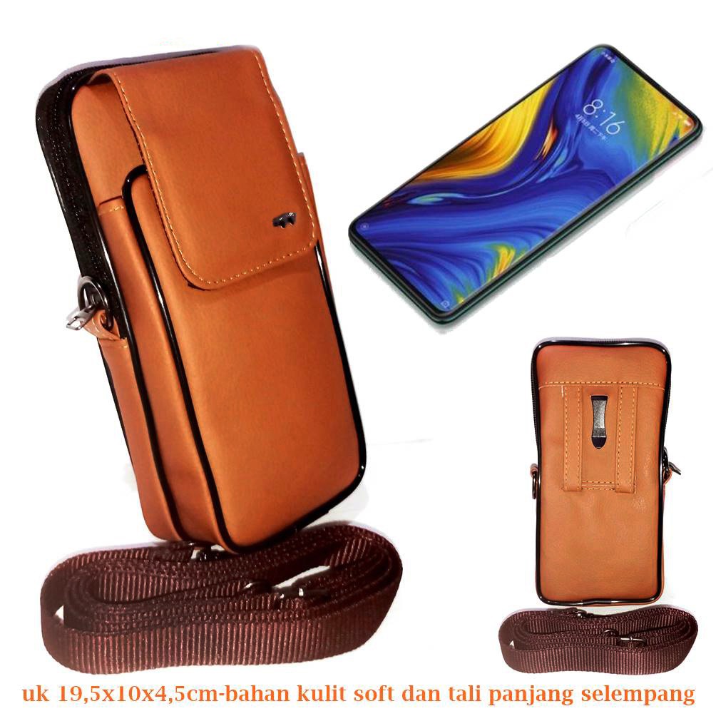 Dompet Case 2 Hp Pinggang Pria Kombinasi Jumbo Kulit Selempang, Fesyen ...