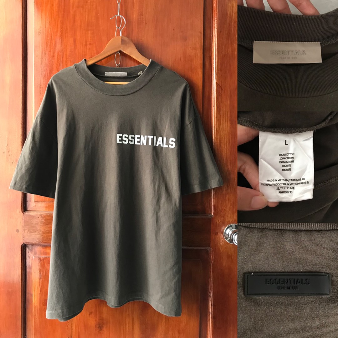 ESSENTIALS, Men's Fashion, Tops & Sets, Tshirts & Polo Shirts on Carousell