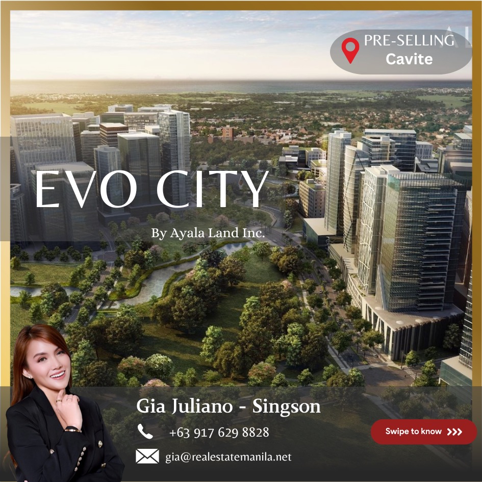Evo City | Pre Selling Commercial Lot in Cavite by Ayala Land Inc ...