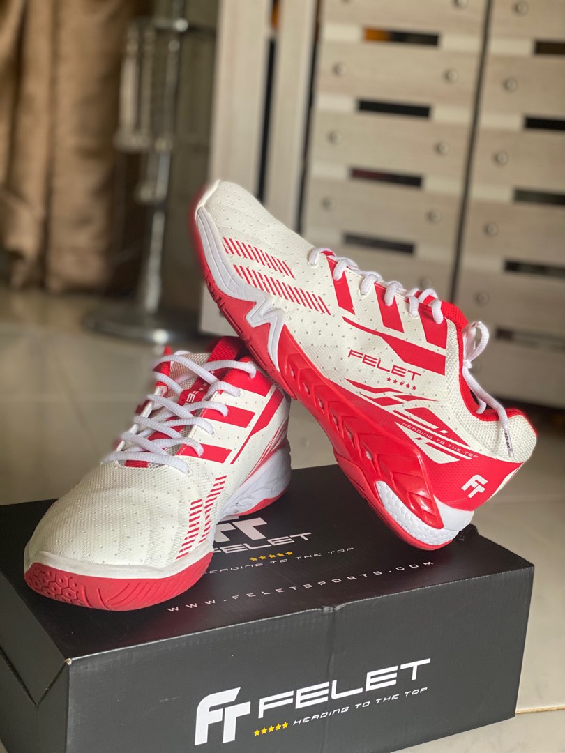 Felet Powerboost Euro 45- White Red, Sports Equipment, Sports & Games ...