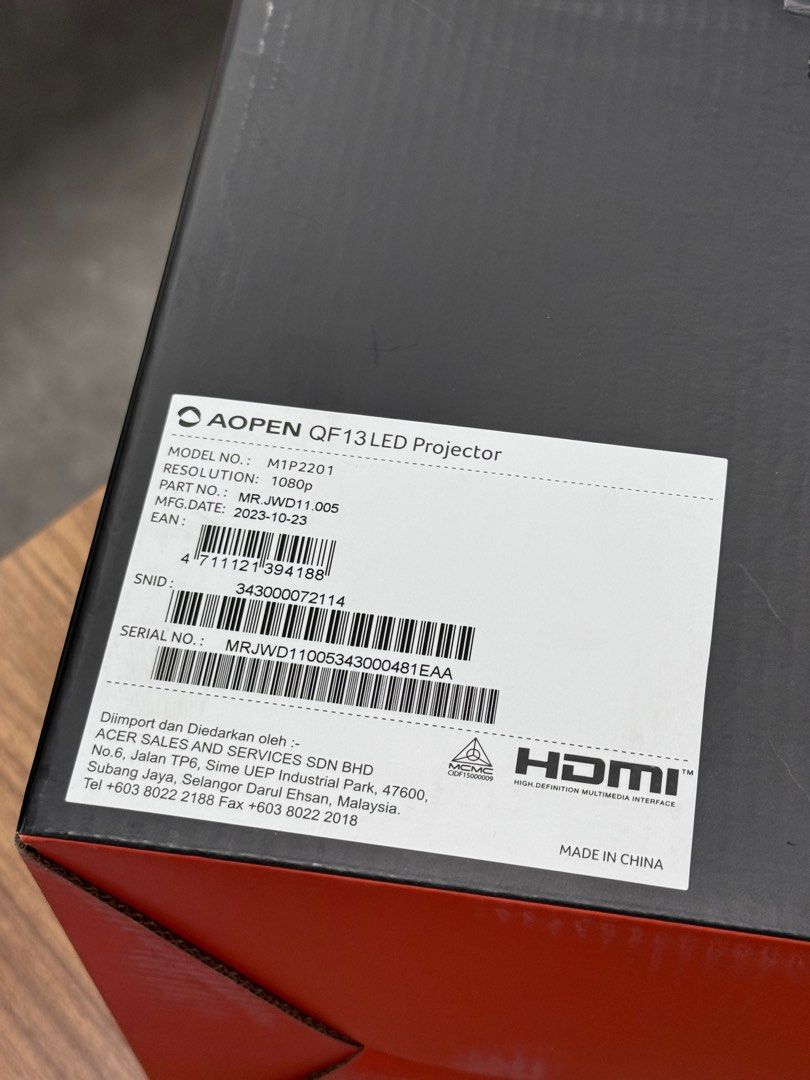 Fire Legend Projector, Computers & Tech, Office & Business Technology ...