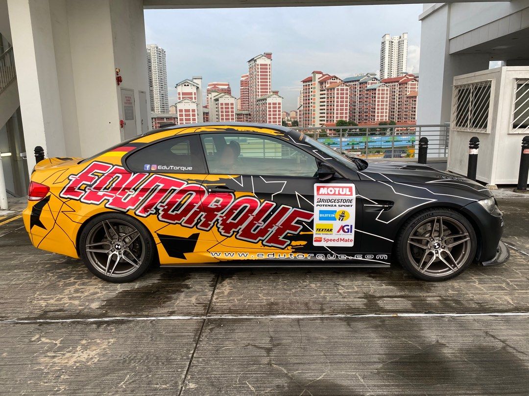 Full Custom Car Sticker Decals,Racing Track,Street,Vector Art,Animation ...