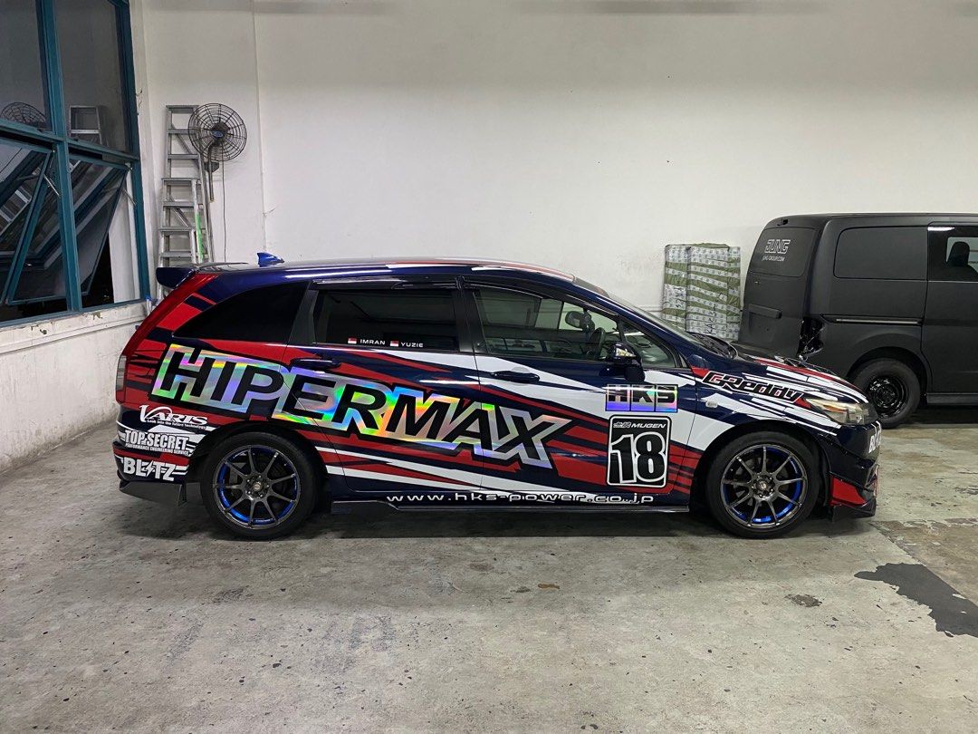 Full Custom Car Sticker Decal,Street,Track,Vector Art,Animation ...