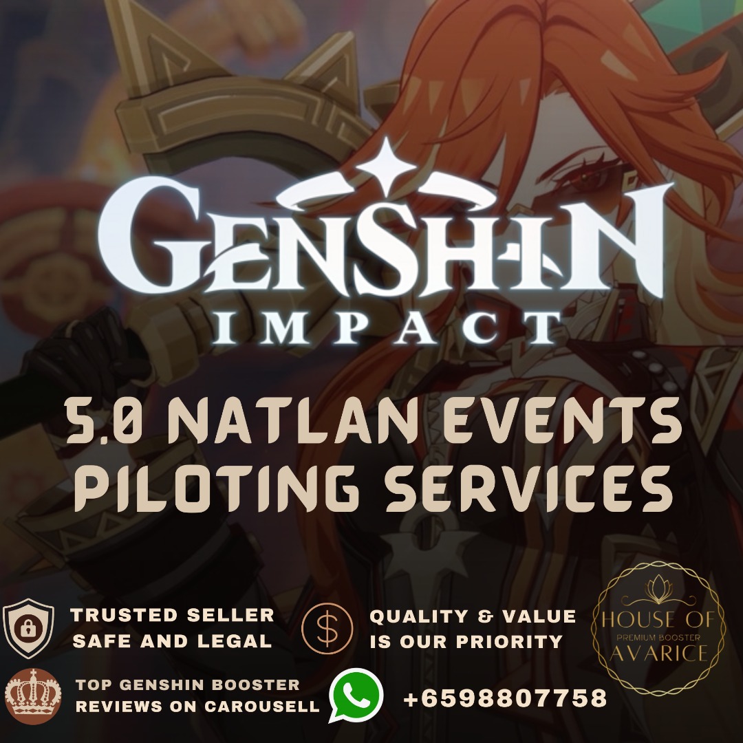 Genshin Impact Boost Boosting Material Collection Pilot Service/Farming ...