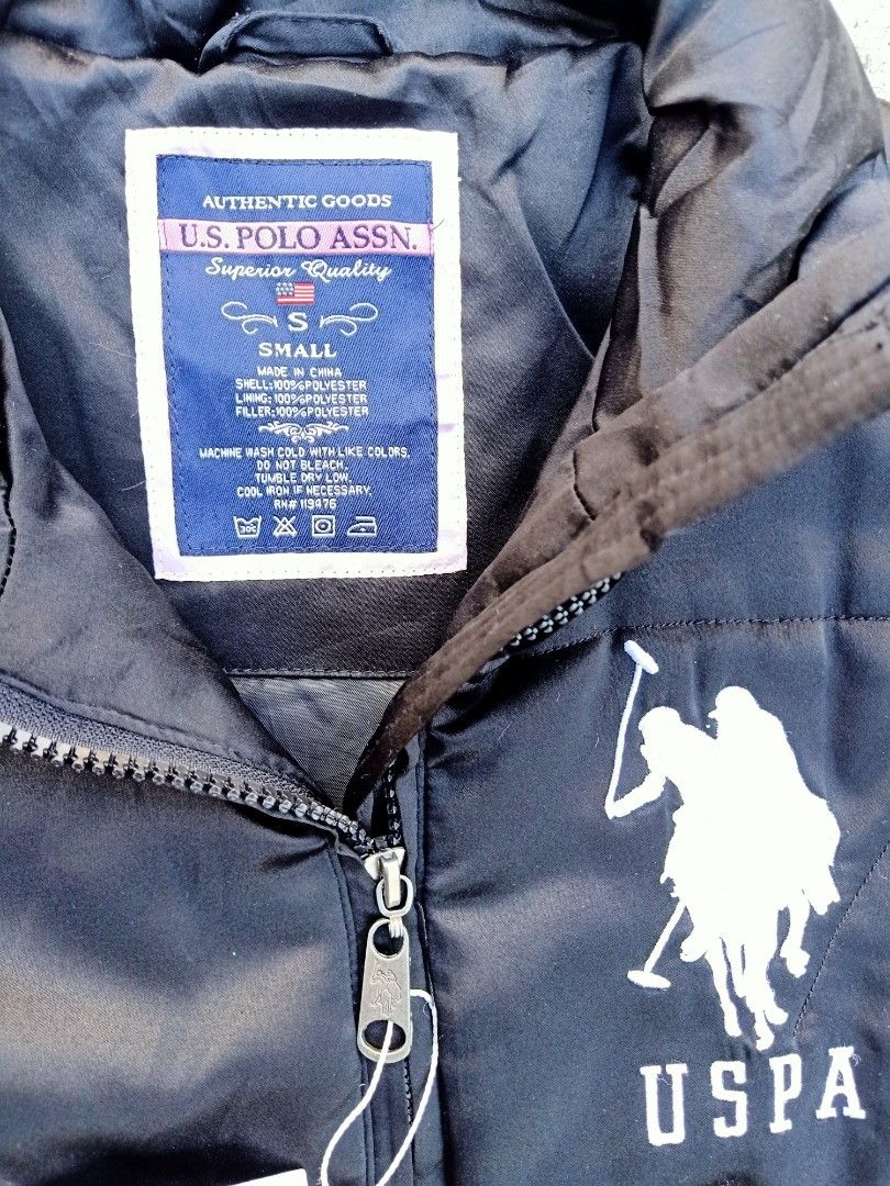 Goose-down Puffer Jacket bulu angsa by U.S Polo bukan jaket vintage ...