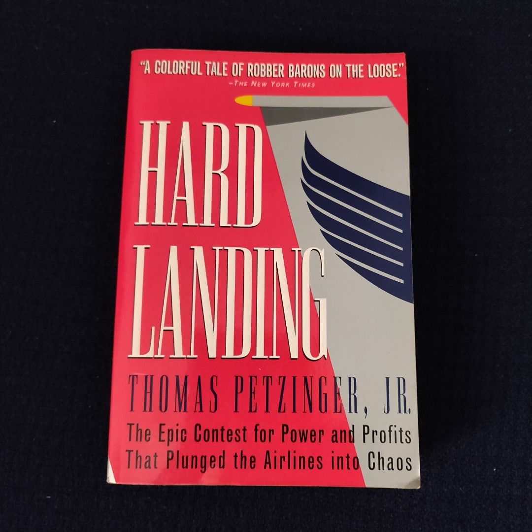 Hard Landing - Thomas Petzinger, Jr., Hobbies & Toys, Books & Magazines ...