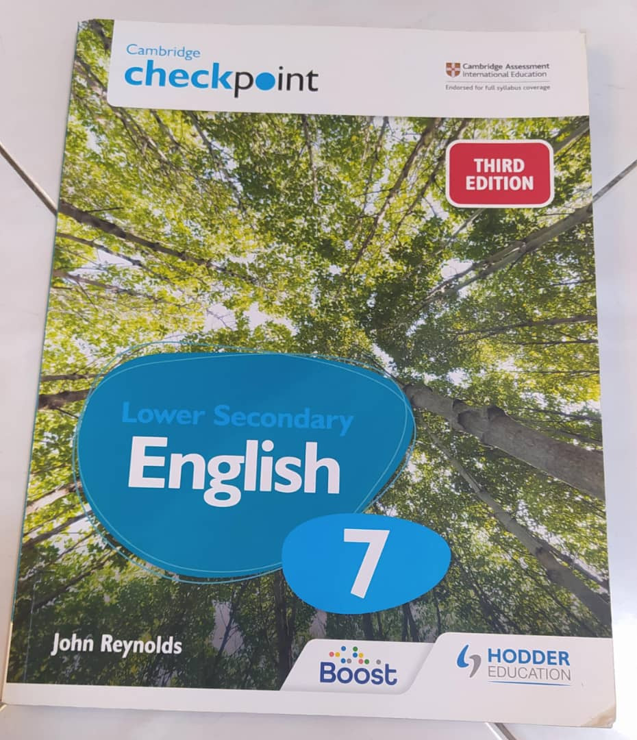 HODDER CAMBRIDGE CHECKPOINT LOWER SECONDARY ENGLISH STUDENT BOOK 7 (3ED), Hobbies & Toys, Books ...