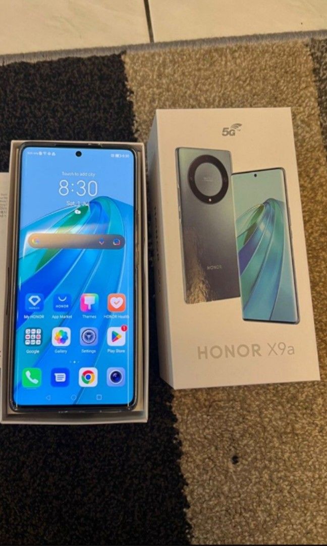 Honor X9a 5G 256GB Titanium Silver, Mobile Phones & Gadgets, Mobile ...
