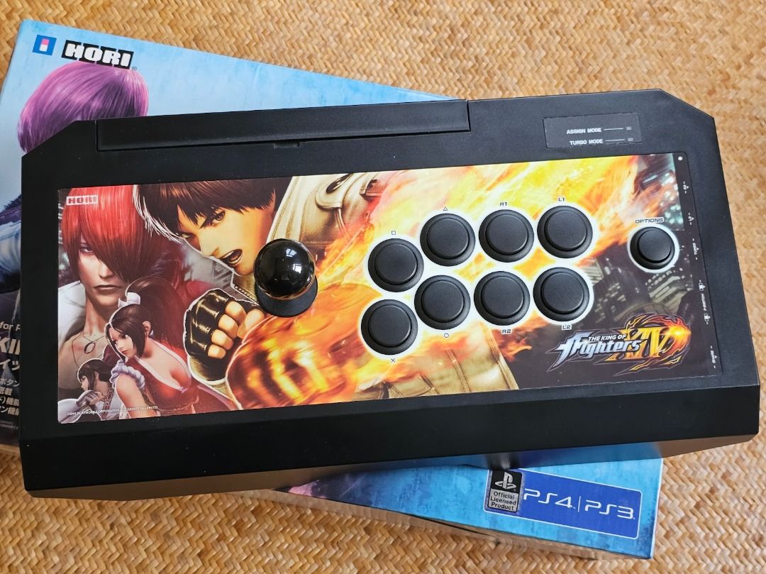 HORI Fight Stick King of Fighters XIV Edition 街機大手掣(有盒)〔新淨少用) * for ...