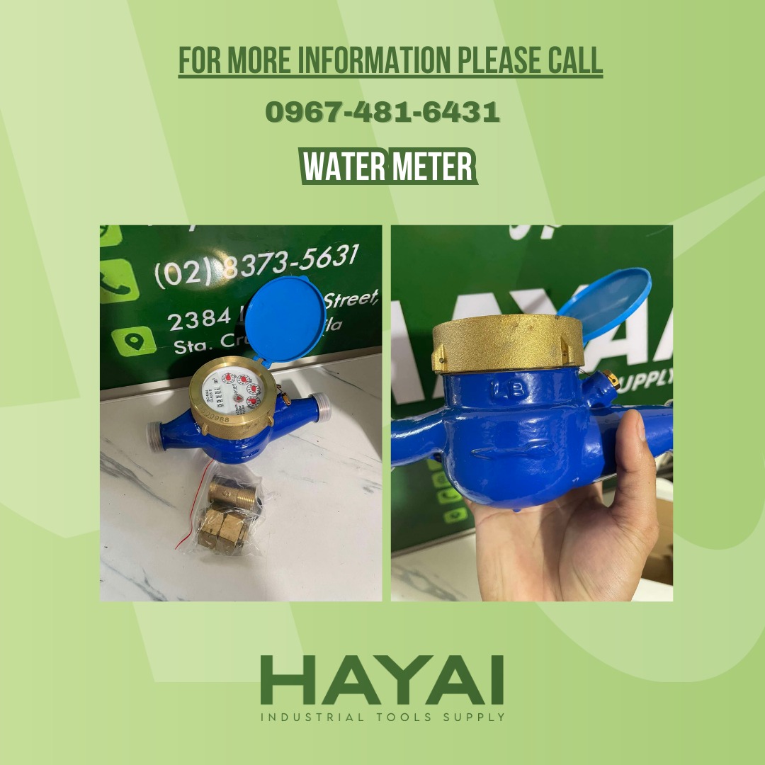 Hyjet Water Meter, Commercial & Industrial, Construction & Building ...