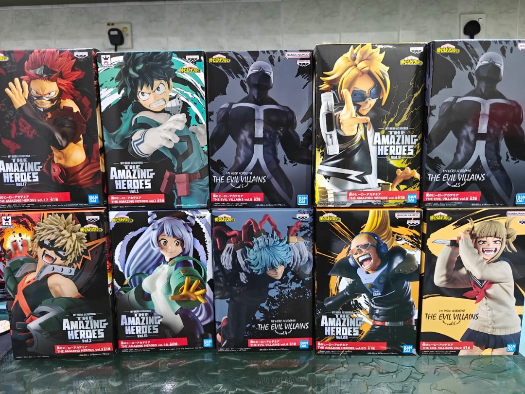 Ichiban Kuji Free Gift - My hero Academia , The Amazing Heroes Figure ...