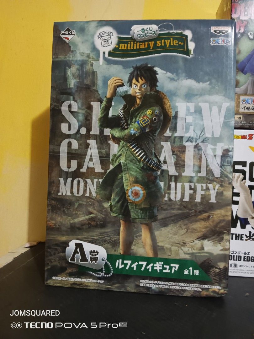IK MILITARY LUFFY, Hobbies & Toys, Toys & Games on Carousell