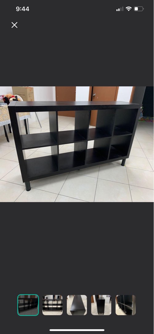 Ikea Kallax - 8, Furniture & Home Living, Furniture, Shelves, Cabinets ...