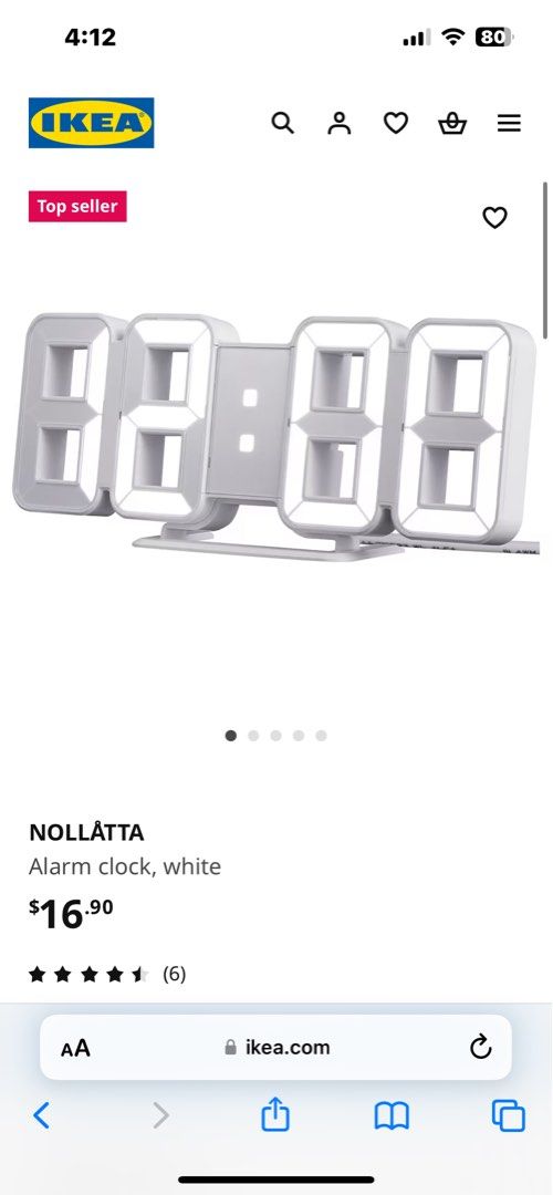 digital clocks ikea