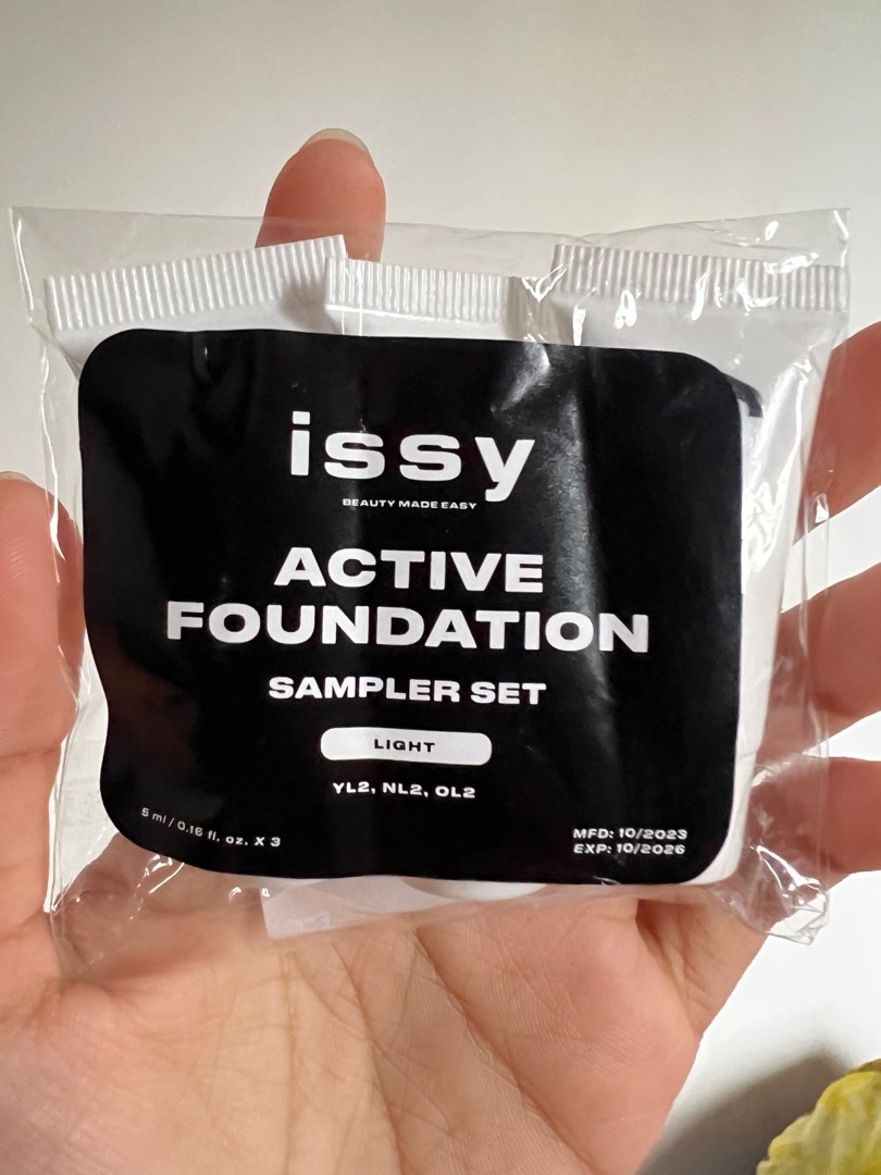 Issy Active Foundation Sampler Set, Beauty & Personal Care, Face ...