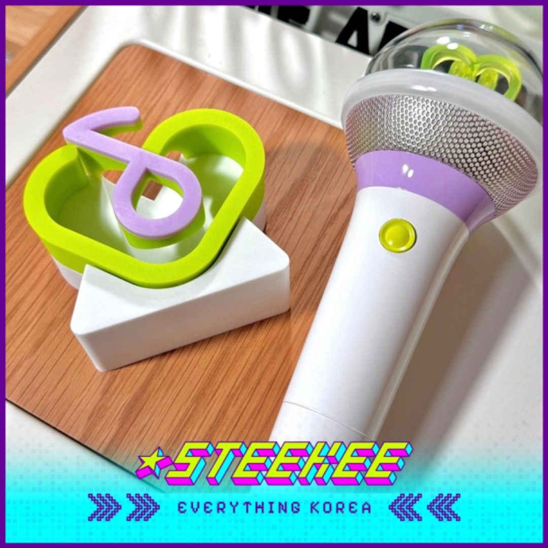 IU I-KE Ver3 Fan-made Light Stick Stand with Uaena Sign Logo by Steekee ...
