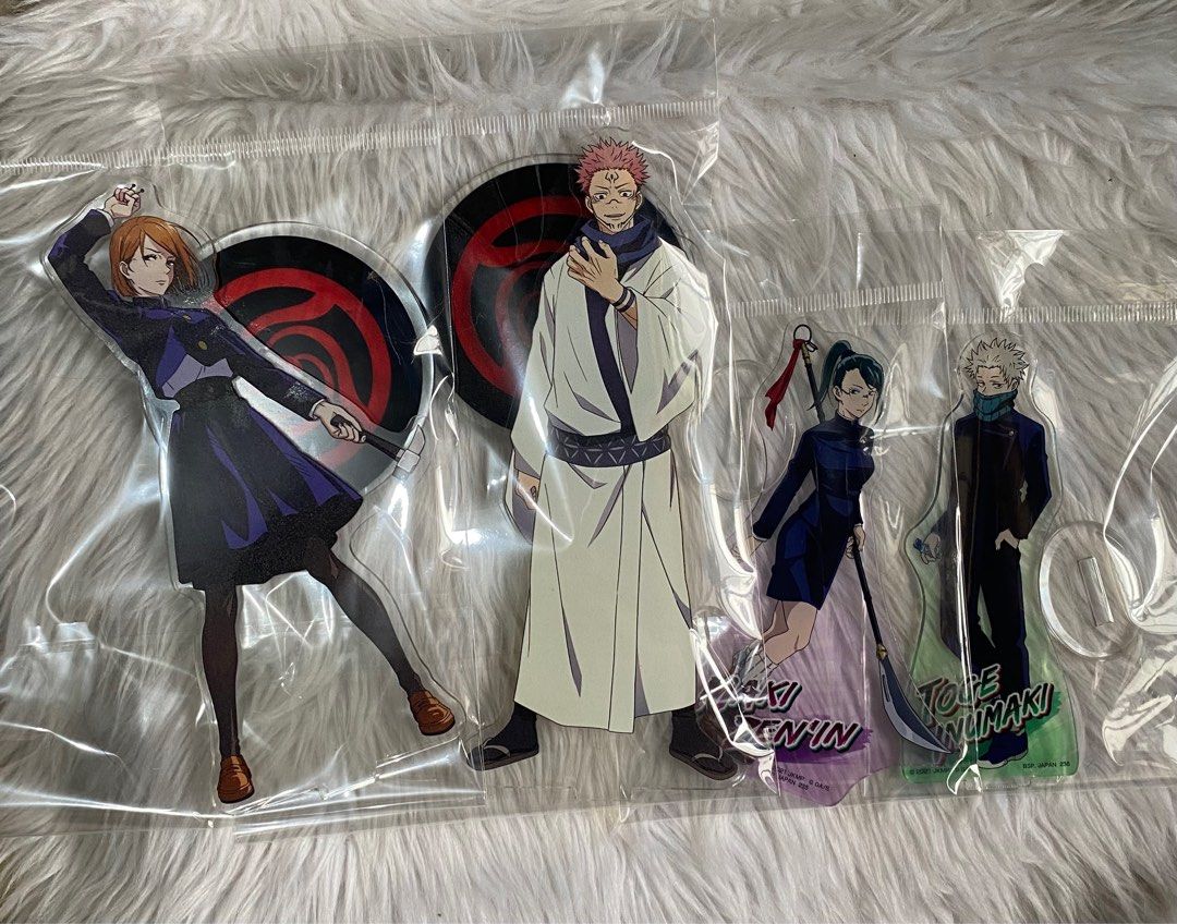 JUJUTSU KAISEN ACRYLIC STANDEE NOBARA SUKUNA MAKI TOGE, Hobbies & Toys ...
