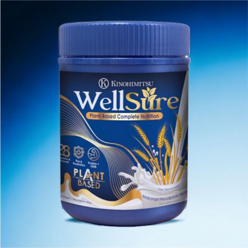 Kinohimitsu WellSure Pre & Probiotics Plant-Based Complete Nutrition ...