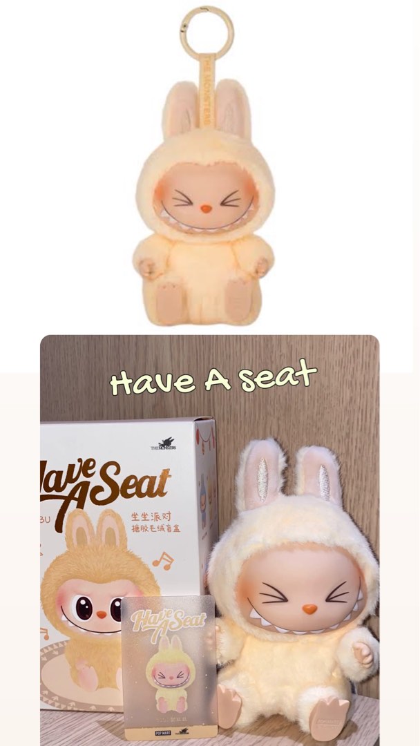 Labubu Sisi B2 - Have A Seat, Toys & Collectibles, Mainan di Carousell
