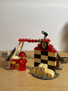 LEGO X SHELL FERRARI F1 FULL DISPLAY SET, Hobbies & Toys, Toys & Games ...