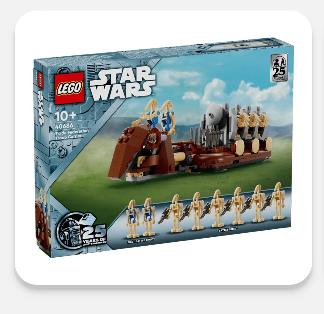 LEGO Trade Federation Troop Carrier, Hobbies & Toys, Toys & Games on ...