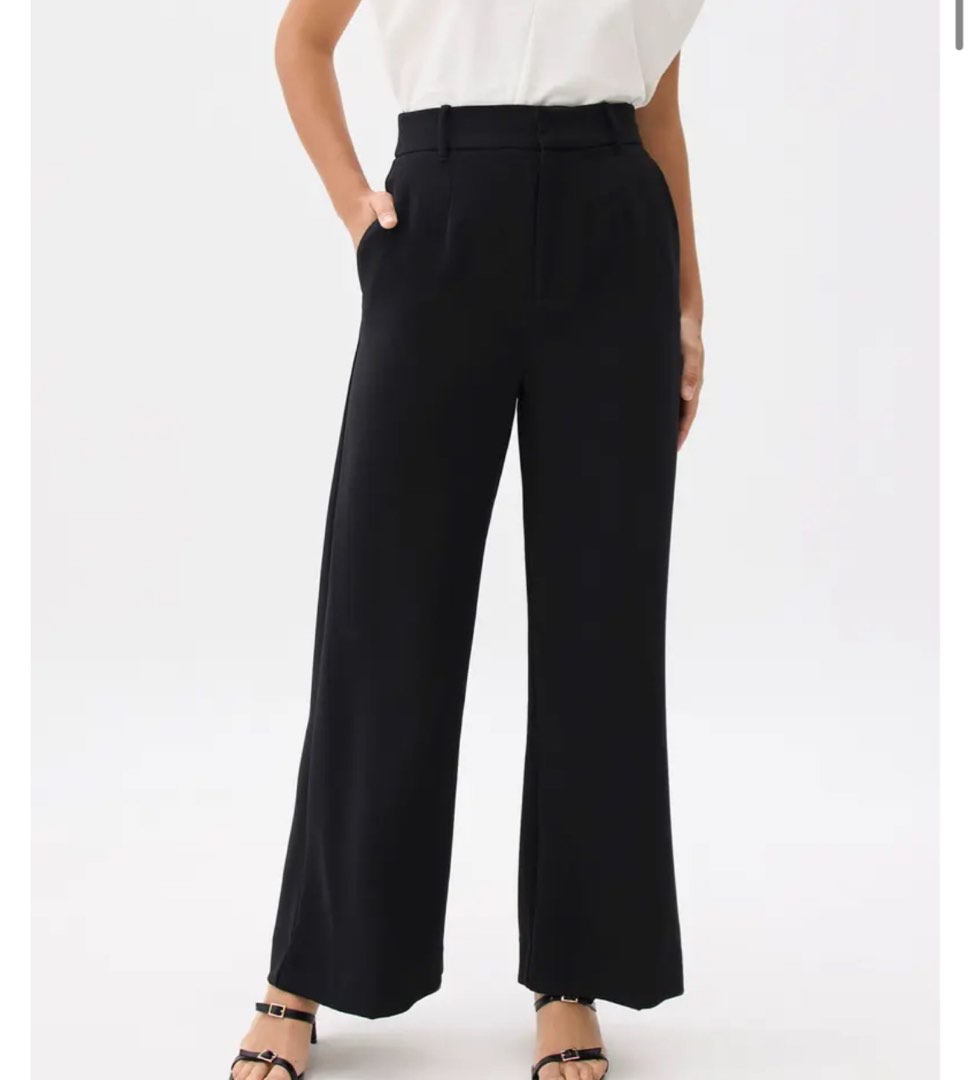 Love Bonito Yuna Super High Waist Tailored Pants, Women's Fashion ...