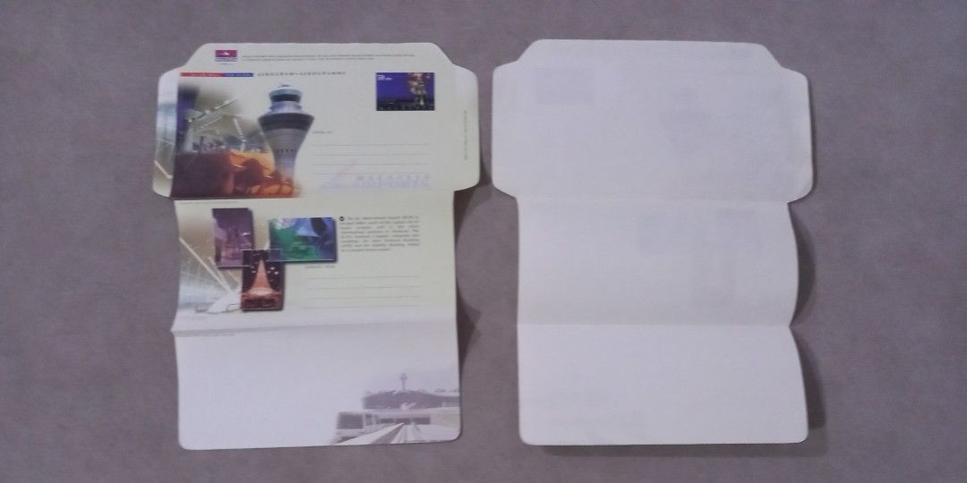 Malaysia 1999 "KL International Airport" aerogramme, Hobbies & Toys ...