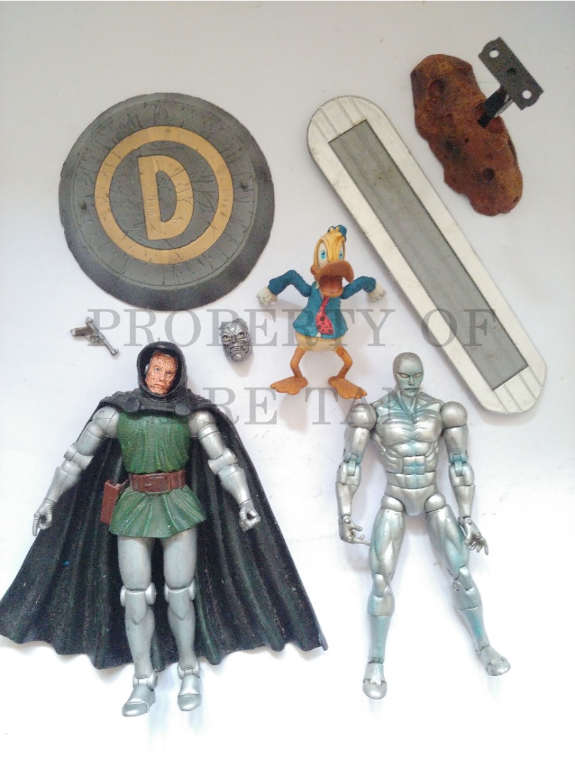 MARVEL LEGENDS DR DOOM & SILVER SURFER - TOYBIZ BOX SET 2004 FANTASTIC ...