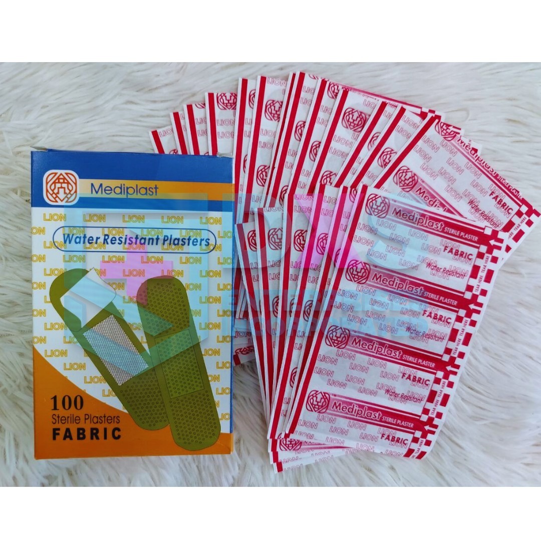 MEDIPLAST PLASTER BAND AID 100'S/BOX, Health & Nutrition, Medical ...