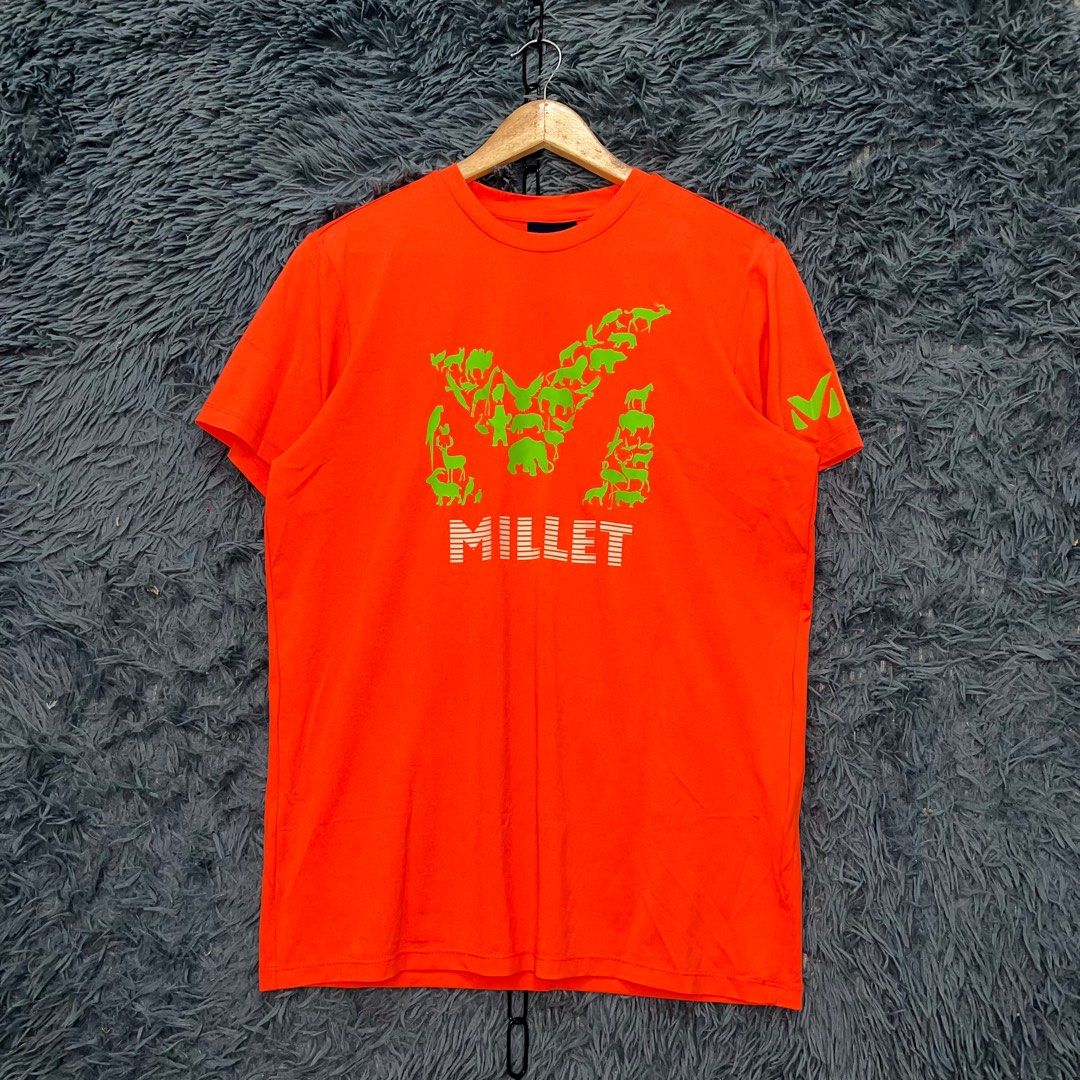 Millet M logo with animal shapes, Men's Fashion, Activewear on Carousell