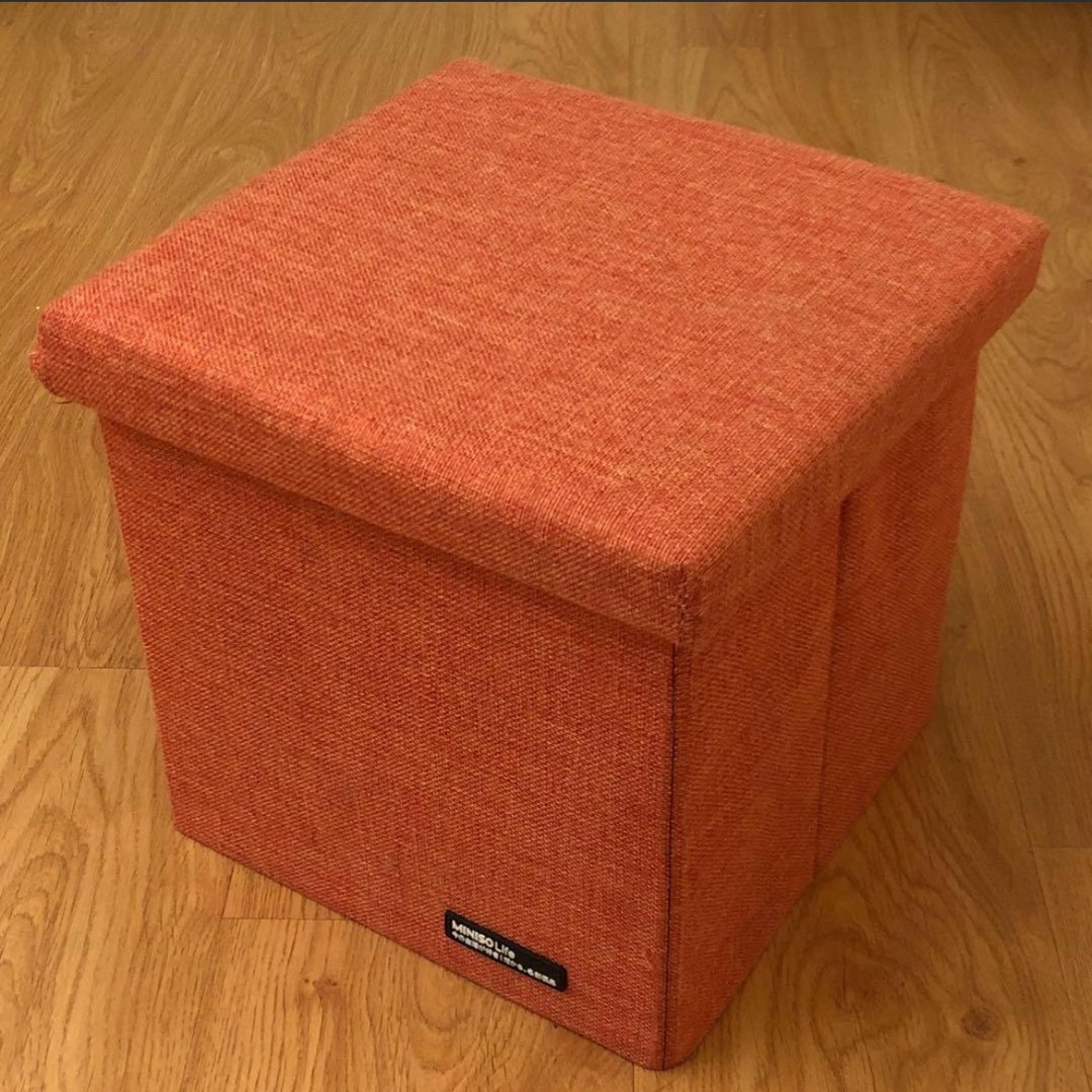Miniso storage box, Furniture & Home Living, Home Improvement ...