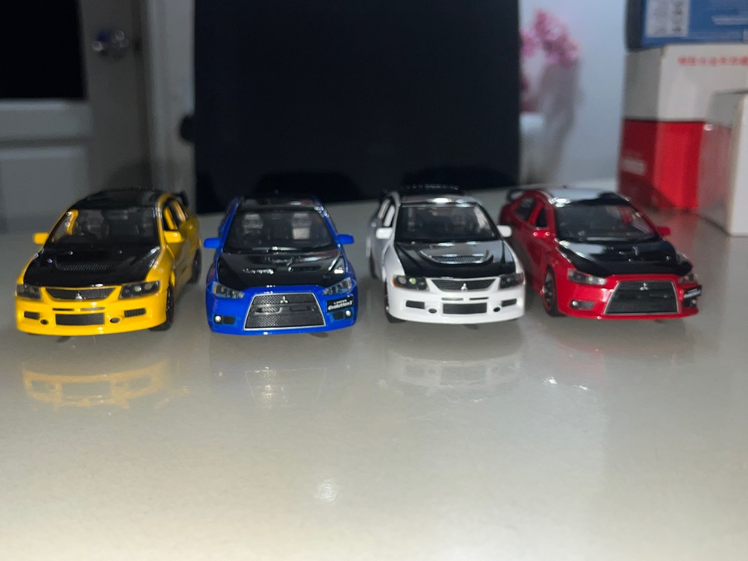 Mitsubishi Lancer Evo Diecast 1:32, Hobbies & Toys, Toys & Games on ...