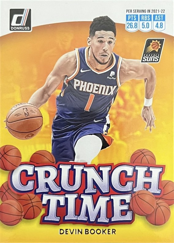 NBA CARDS | Devin Booker | Crunch Time '23, Hobbies & Toys, Toys ...