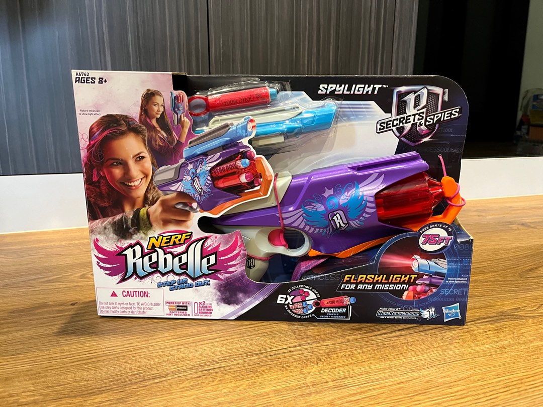 Nerf Rebelle Spylight Blaster, Hobbies & Toys, Toys & Games on Carousell