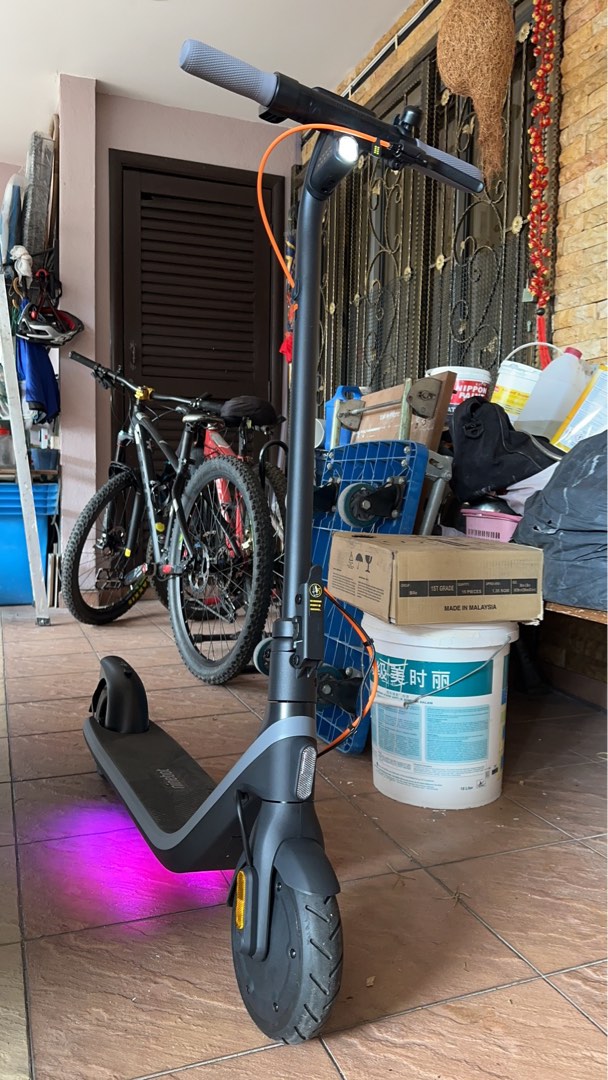 Ninebot Electric scooter (E2 plus), Hobbies & Toys, Travel, Travel ...