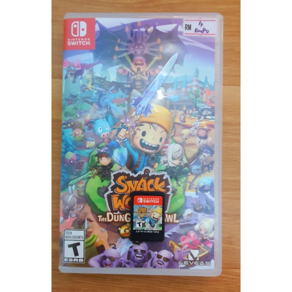 Nintendo Switch: Snack World(USED), Video Gaming, Video Games, Nintendo ...