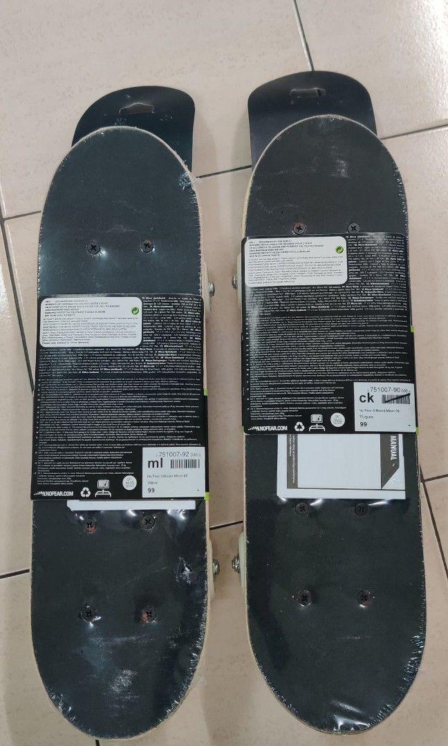 NO FEAR USA Micro Skate Board, Sports Equipment, Sports & Games, Skates ...