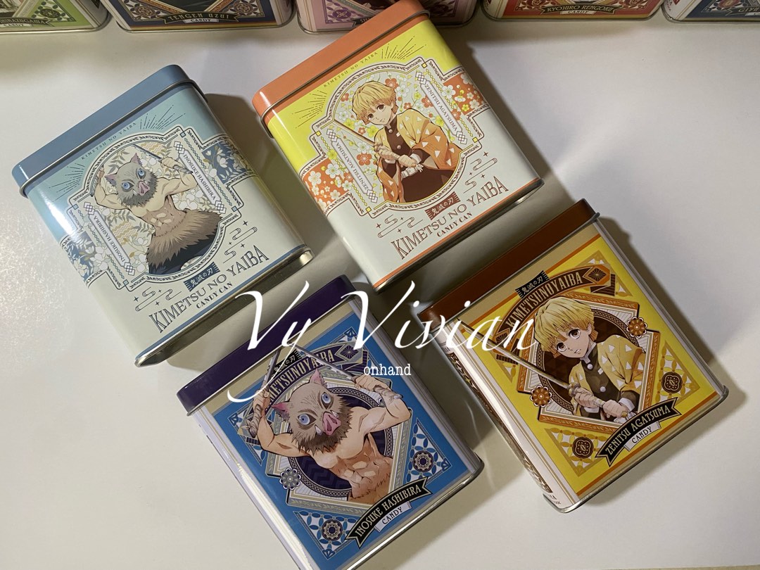 [ONHAND] DEMON SLAYER / KIMETSU NO YAIBA: CANDY CAN - INOSUKE & ZENITSU ...