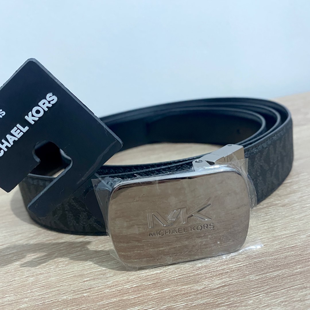 Original Michael Kors MK Reversible Resizable Belt, Men's Fashion ...