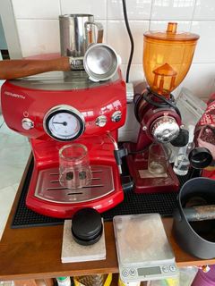 PerySmith 20BAR Espresso Coffee Machine Retro Series RT2000, TV & Home ...