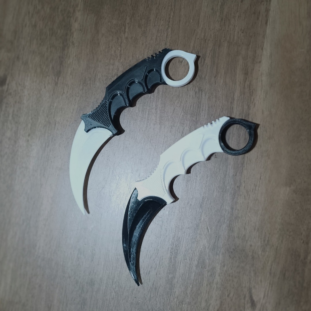 Plastic Karambit training toy cosplay cs go, Hobbies & Toys, Toys ...