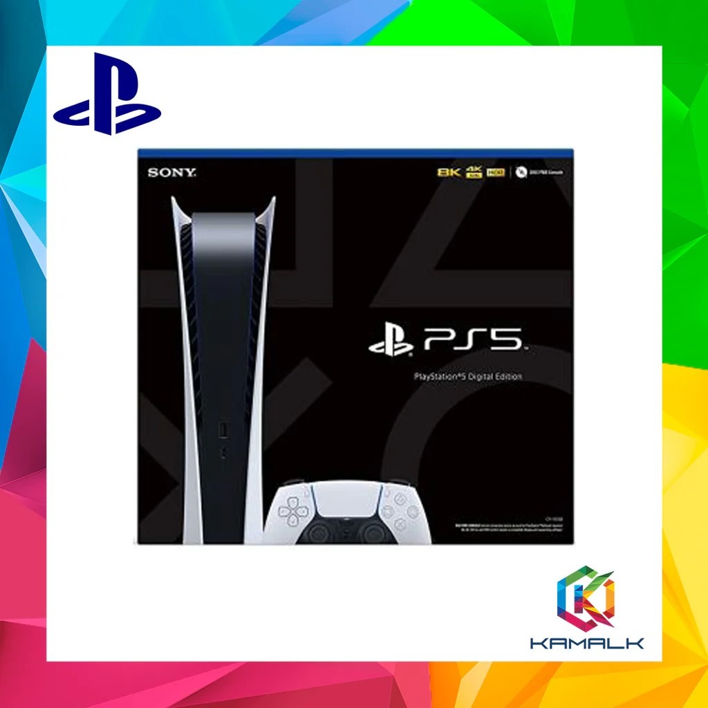 PS5 Digital Console Japanese Version, Video Gaming, Video Game Consoles ...