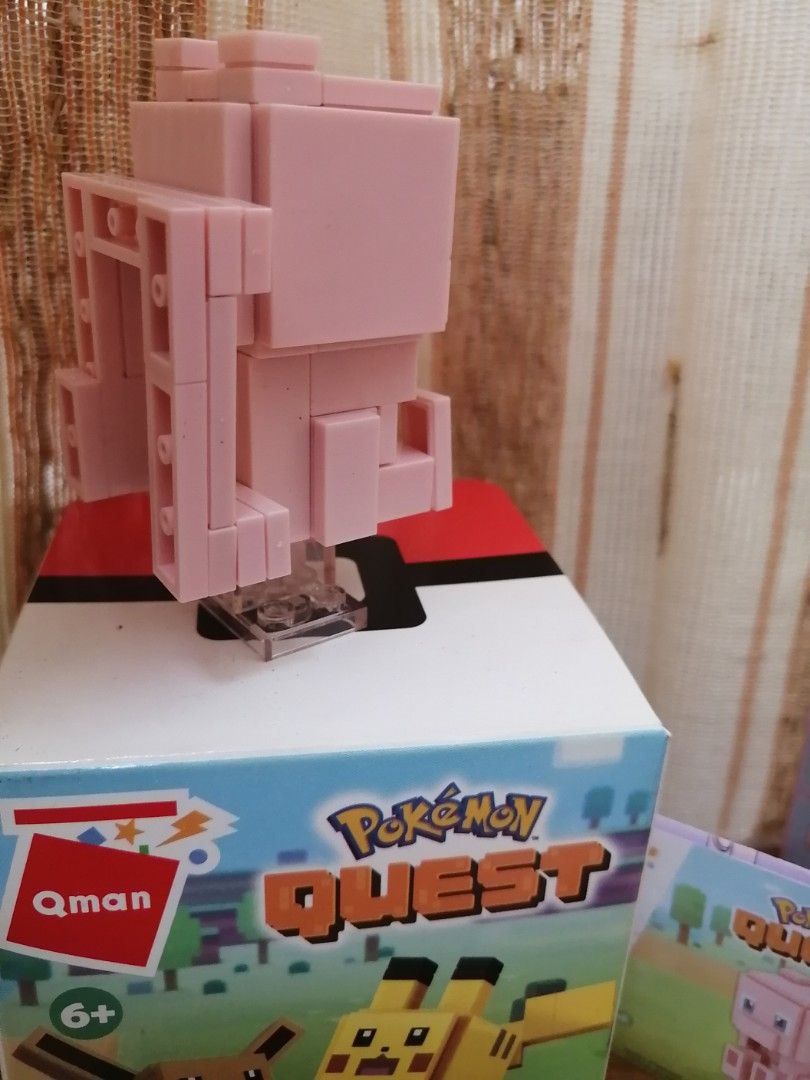 Qman Lego Pokemon Quest 73011 (Mew), Hobbies & Toys, Toys & Games on ...