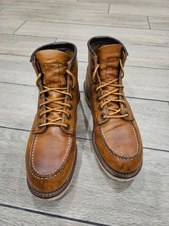 Red Wing Heritage Boots 9075 Classic Moc Toe in Black Harness With ...