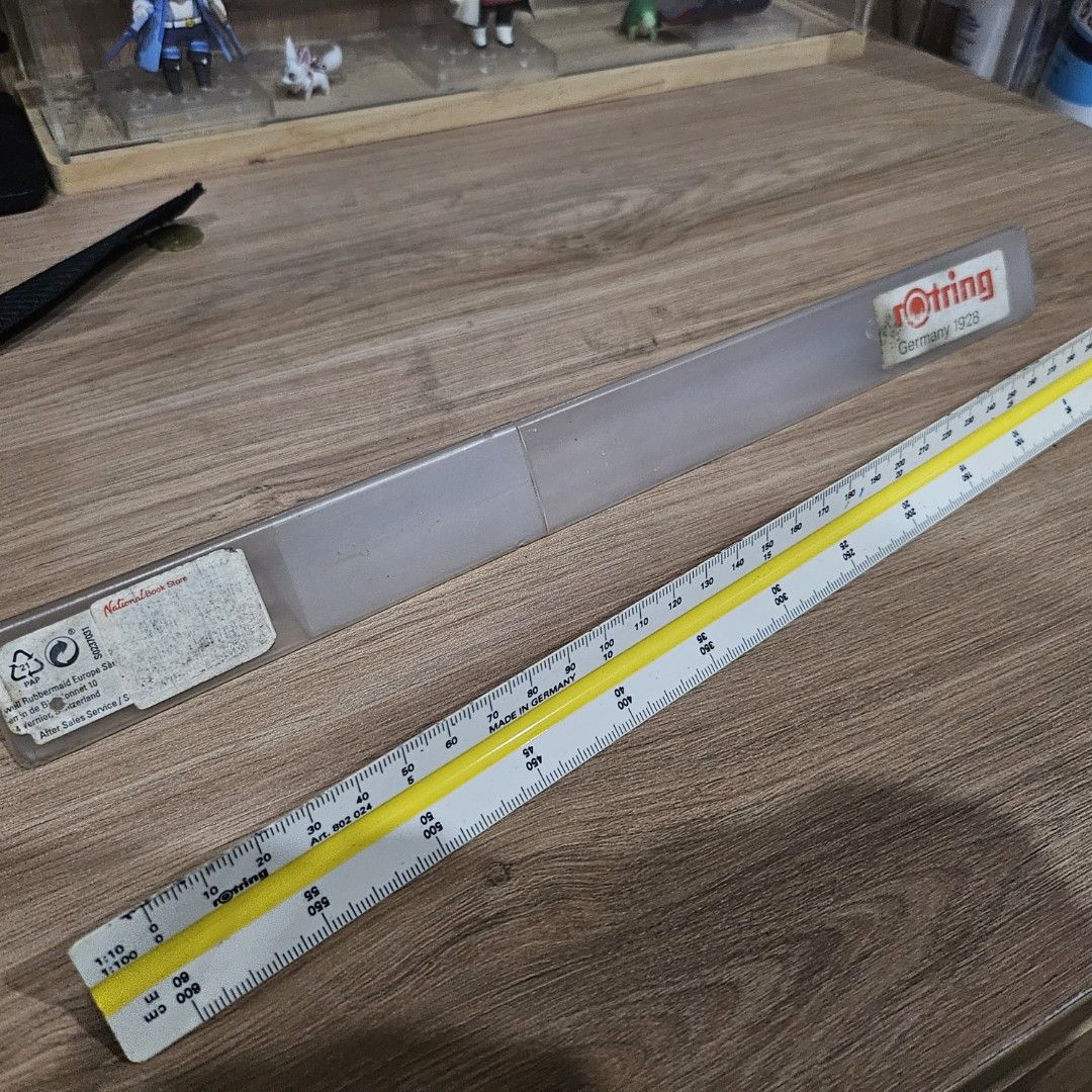 Rotring Triangle Scale, Hobbies & Toys, Stationary & Craft, Stationery ...