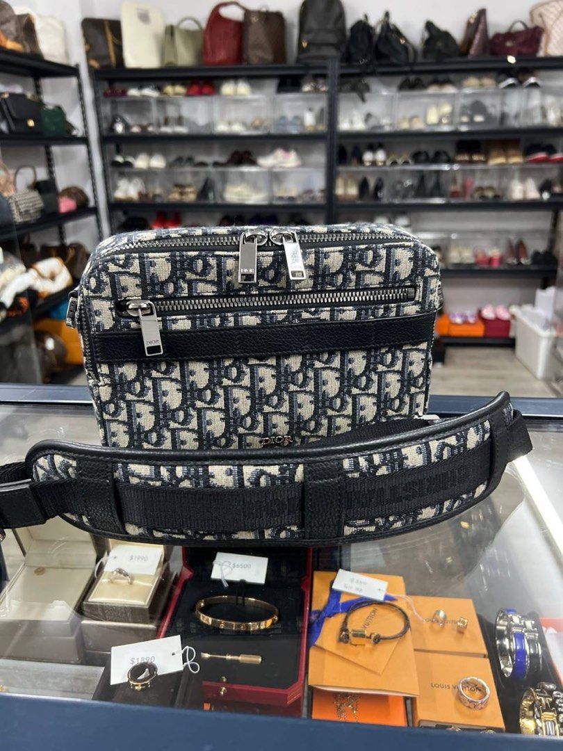RTP $3400 DIOR SAFARI BAG WITH STRAP (SMALL SIZE), Luxury, Bags ...