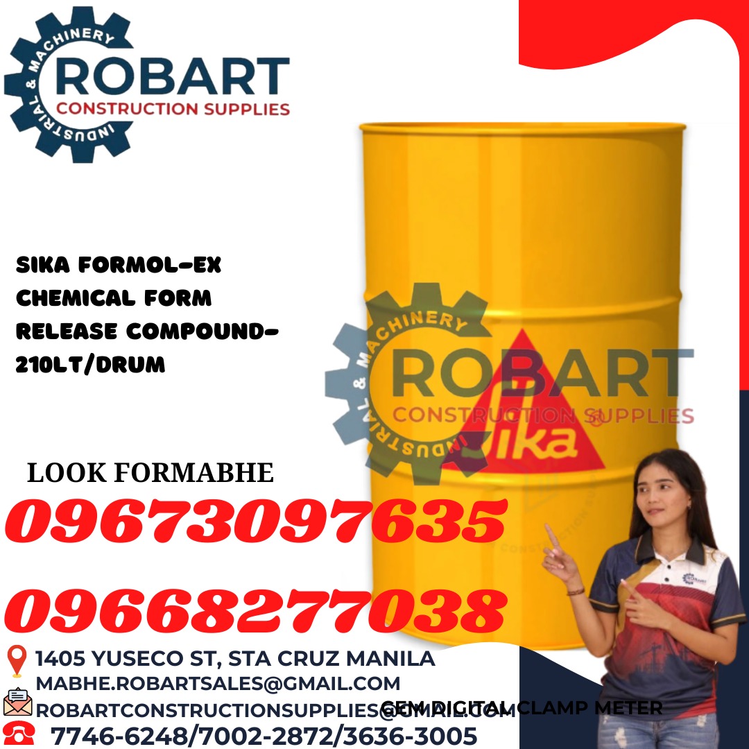 Sika Formol-EX Chemical Form Release Compound- 210Lt/drum, Commercial ...